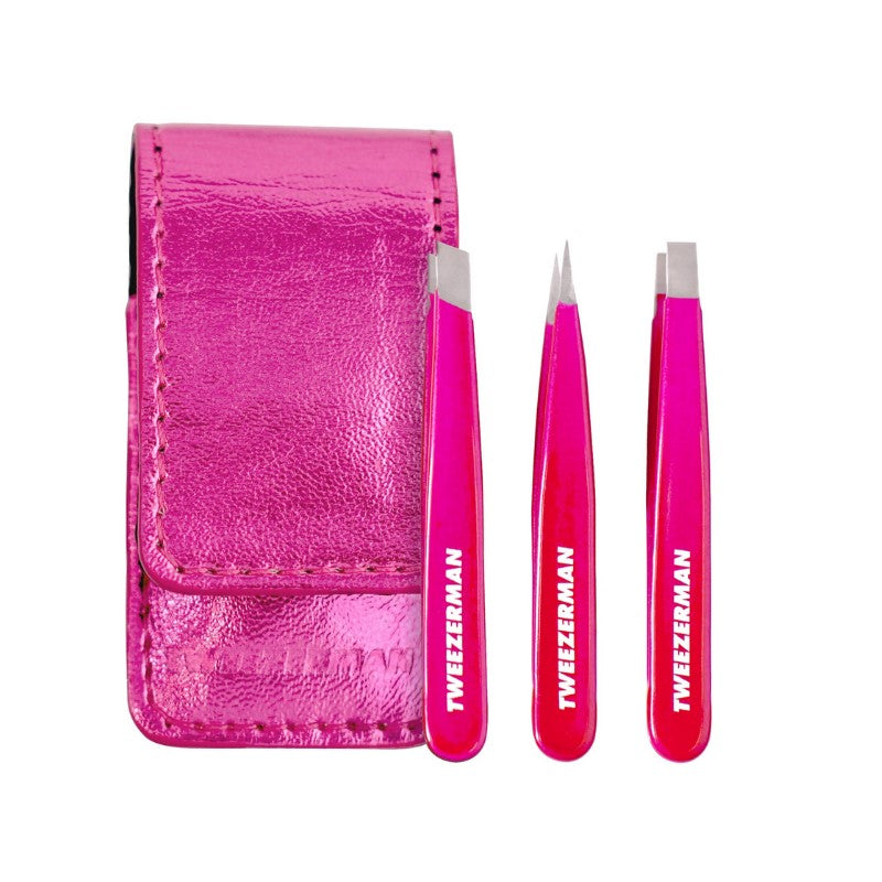 Micro Mini Pink Perfection Tweezer Set – Blinktrends.com.kw